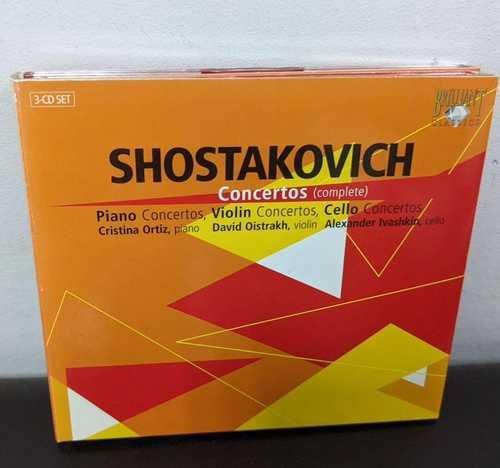 Шостакович Shostakovich "Concertos" 3CD