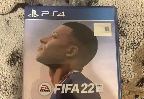 Fifa 22 ps4 диск на русском