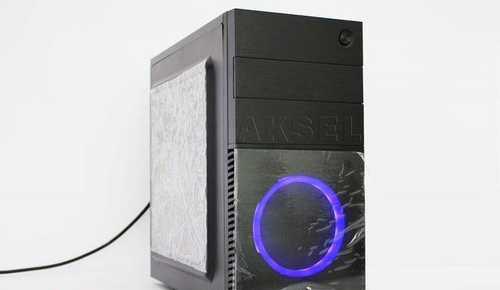 Корпус AeroCool mATX Cs-105 (blue LED)