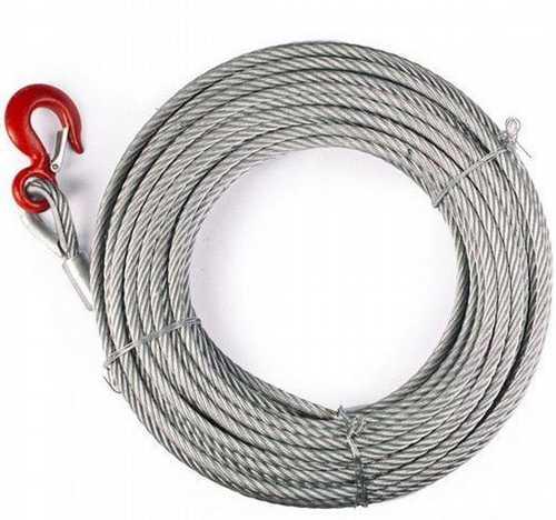 Канат 40м для лебедки TOR MTM 1600 1,6 т (тип ZNL) d11мм