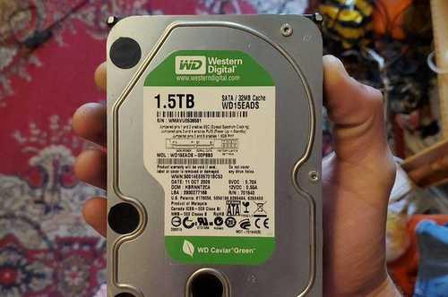 Жесткий диск hdd 1.5 tb
