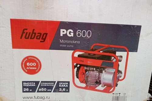 Мотопомпа Fubag Pg 600