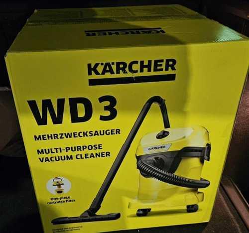 Пылесос karcher wd 3