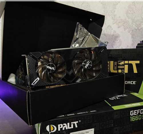 Видеокарта palit gtx 1660 super