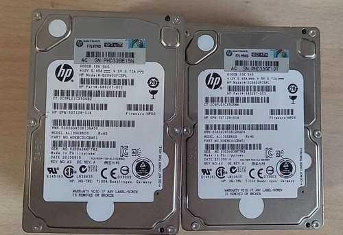 HP SAS 600Gb 10K 2.5" EG0600fcspl