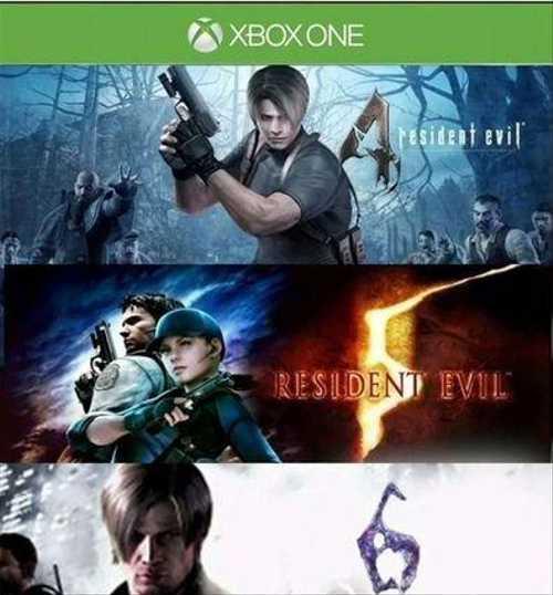 Resident evil Triple pack (4,5,6) Xbox one