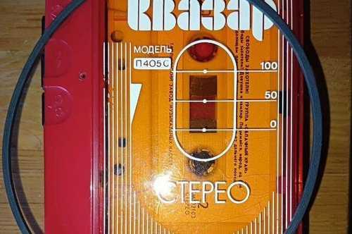Квазар кассетный проигрыватель модельп405с стерео