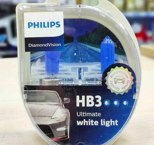 Комплект ламп Philips HB3 Diamond Vision