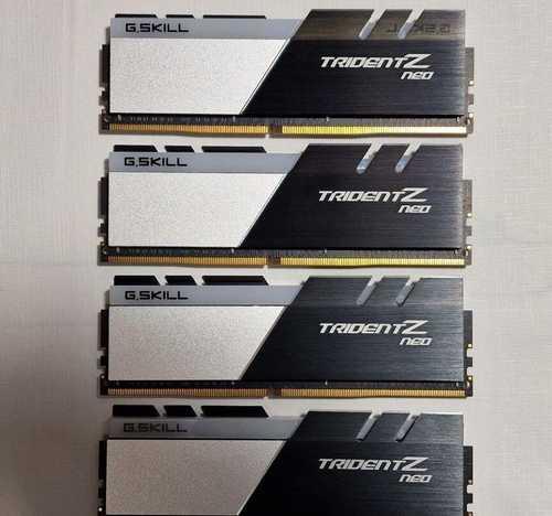 Оперативная память ddr4 G.Skill TridentZ Neo 64GB