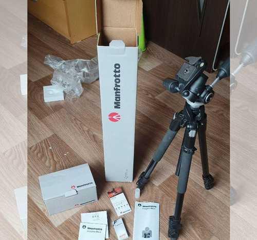 Штатив Manfrotto 190xprob + голова 804RC2