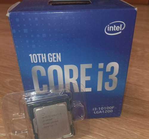 Intel core i3 10100f боксовый