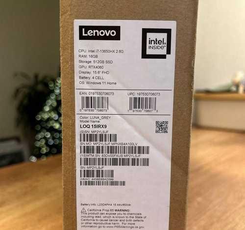 Lenovo LOQ i7-13650HX RTX 4060 16/512Gb