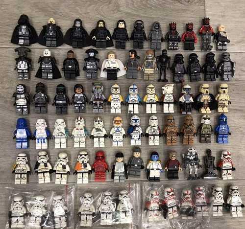 Lego star wars minifigures