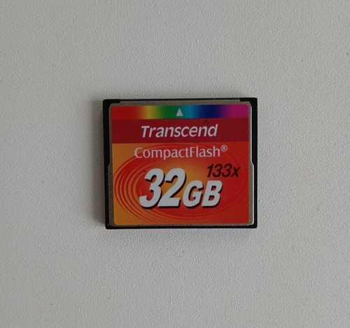 Карта памяти Compact flash card Transcend