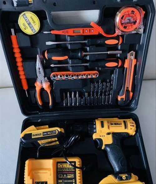 Дрель шуруповерт Dewalt 24V