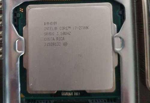 Процессор intel core i7 2700k 3.5Ghz, 4ядр 8 поток