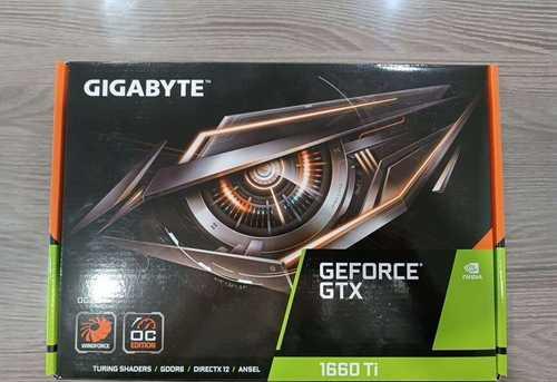 Gigabyte GTX 1660 Ti OC 6Gb с гарантией