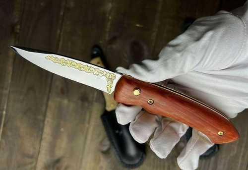 Складной нож деревянный