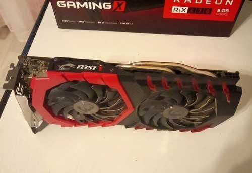 Видеокарта MSI radeon rx 470 8gb