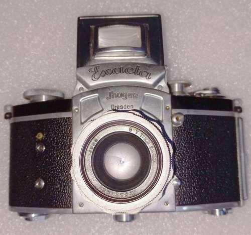 Exacta Jhagee Dresden   Carl Zeiss Jena 50мм 2,8