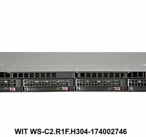 Сервер Supermicro WIT WS-C2.R1F.H304-174002746