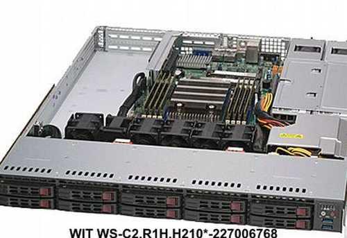 Сервер Supermicro WIT WS-C2.R1H.H210-227006768