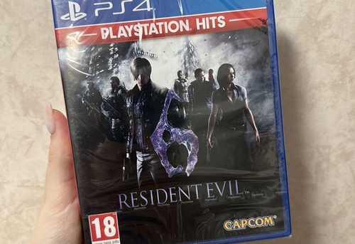 Resident evil 6 ps4 (новый диск) игра