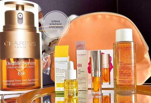 Clarins Набор масел для лица, губ и глаз