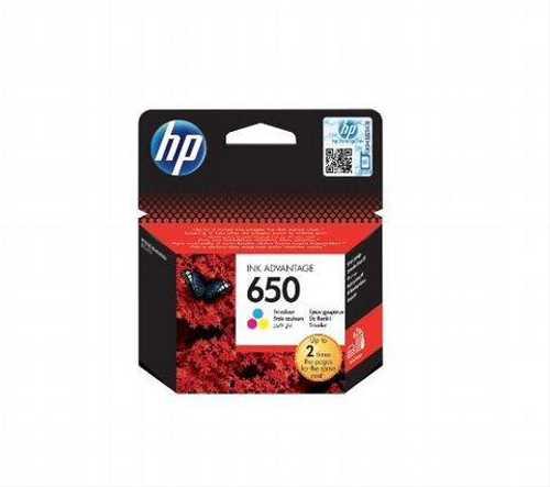 Картридж струйный цветной HP 650 color (CZ102AE)