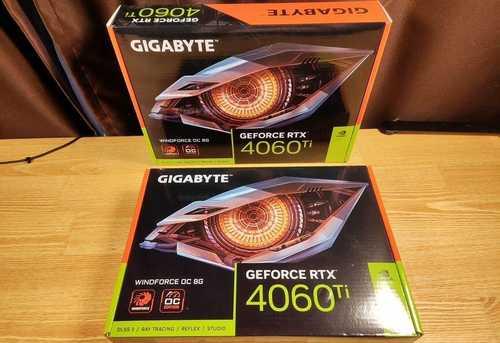 Видеокарта gigabyte GeForce RTX 4060Ti windforce