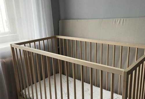 Детская кроватка sniglar IKEA