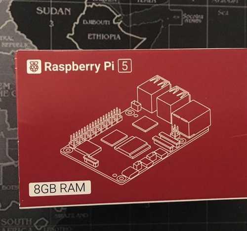 Новый Raspberry Pi 5 8gb   оригинальный блок