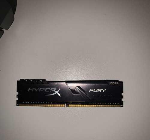 Оперативная память ddr4 hyperx fury 4gb