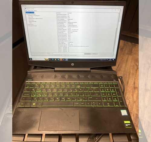 Ноутбук HP pavilion Gaming Laptop 15