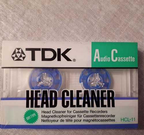 Чистящие кассeты TDK неаd cleanеr. Япония