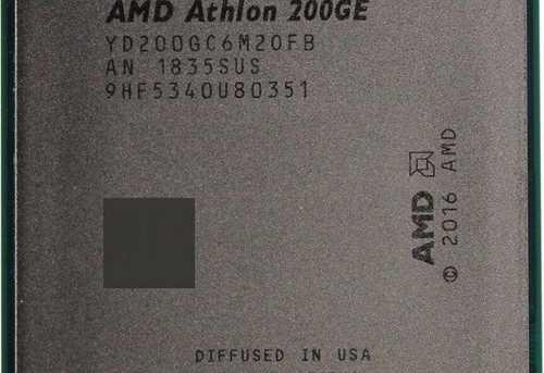 Процессор AMD Athlon 200GE OEM (YD200GC, YD200GC6M