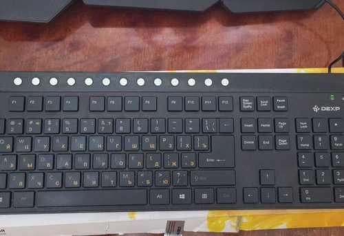 Клавиатура usb Dexp k-203bu