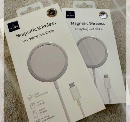 Беспроводное зарядное устройство Magnetic Wireless