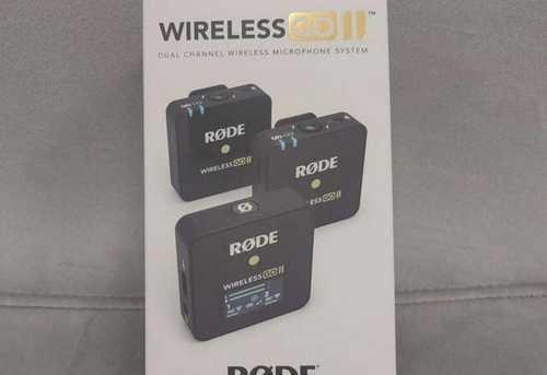 Радиосистема Rode Wireless GO 2
