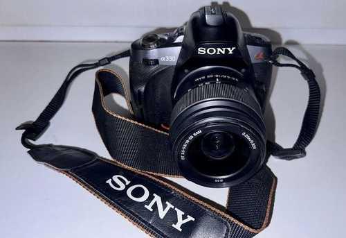 Зеркальный фотоаппарат sony А330