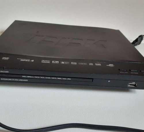 DVD-плеер BBK DV216SI неисправный
