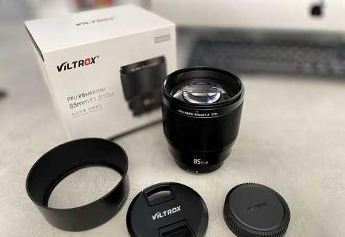 Объектив Viltrox 85mm 1.8 STM PFU rbmh Fujifilm