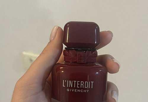 Духи givenchy l interdit rouge