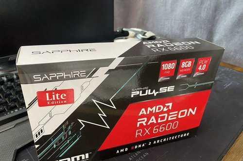 Видеокарта Sapphire RX6600 8GB