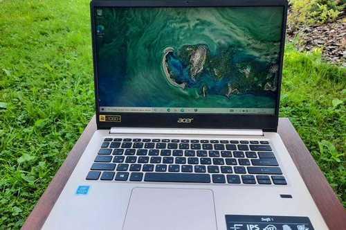 Ультрабук Acer Swift 14" IPS FHD 4 ядра DDR4, SSD