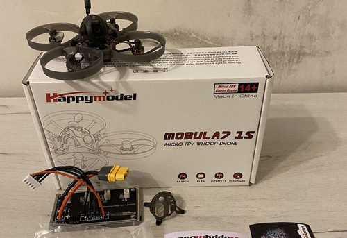 Fpv дрон Mobula7 1S elrs Happymodel