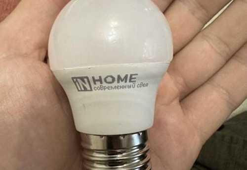 Лампа светодиодная InHome 6Вт 4к Е27 комплект 15шт