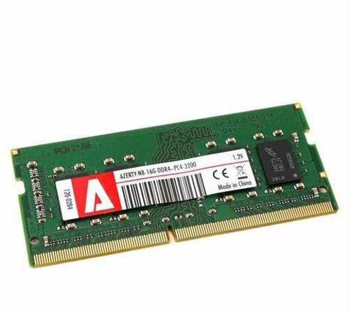 Оперативная память sodimm 16Gb Azerty DDR4 3200