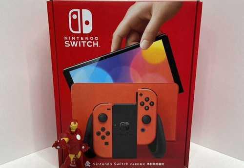 Nintendo Switch Oled Mario Edition New