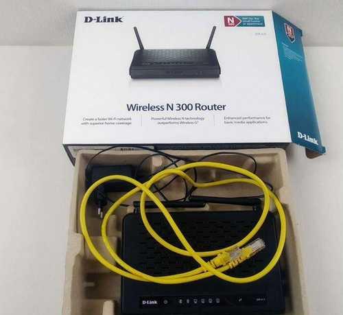 Маршрутизатор D-Link Wireless N300 Router DIR-615
